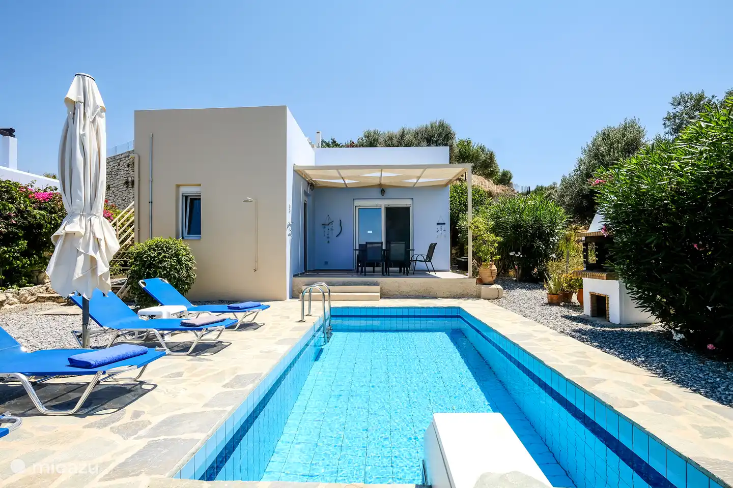 Villa huren in Loutra, Kreta? Villa Lemoni met eigen zwembad | Micazu
