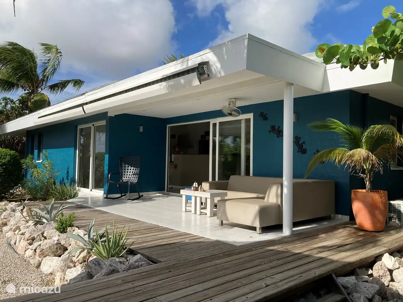 Maison de vacances à Mambo Beach – Casa Blou vue mer | Micazu