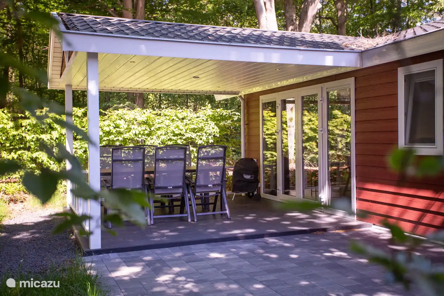 Chalet Ferienhaus am Waldrand - 175 in Rhenen, Utrecht, Niederlande mieten? | Micazu