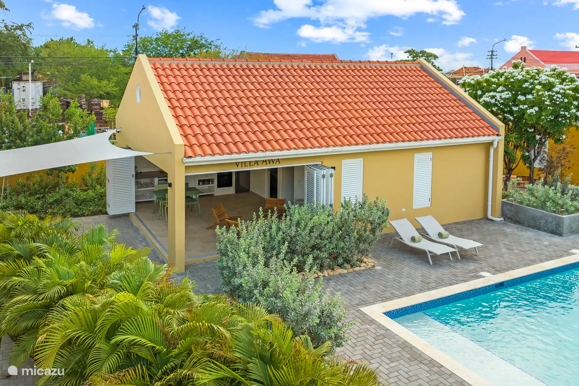Villa Awa Curaçao met Zwembad & Tuin in Willemstad boek je bij Micazu
